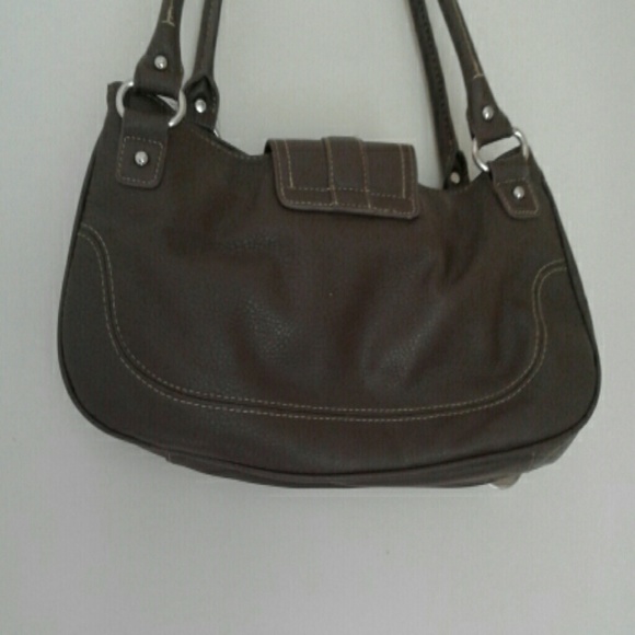 Chaps | Bags | Chaps Purse Brown 2 Handles | Poshmark